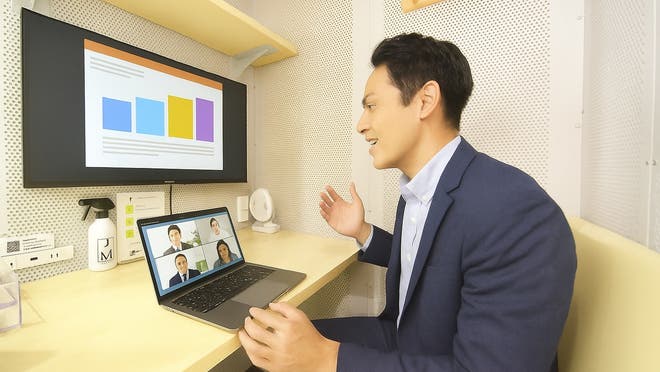 🌟隙間時間の待合室に🌟【新宿駅西口徒歩4分|コワーキングスペース|9PS】完全個室/無料Wi-Fi/電源/31.5inモニタの写真15