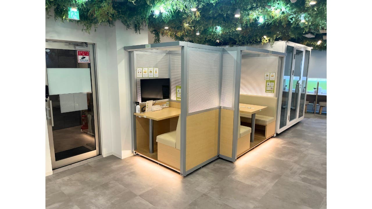 🌟1人のテレワークに🌟【新宿駅東口徒歩2分｜コワーキングスペース｜1S】半個室/無料Wi-Fi/電源/31.5inモニターの写真14