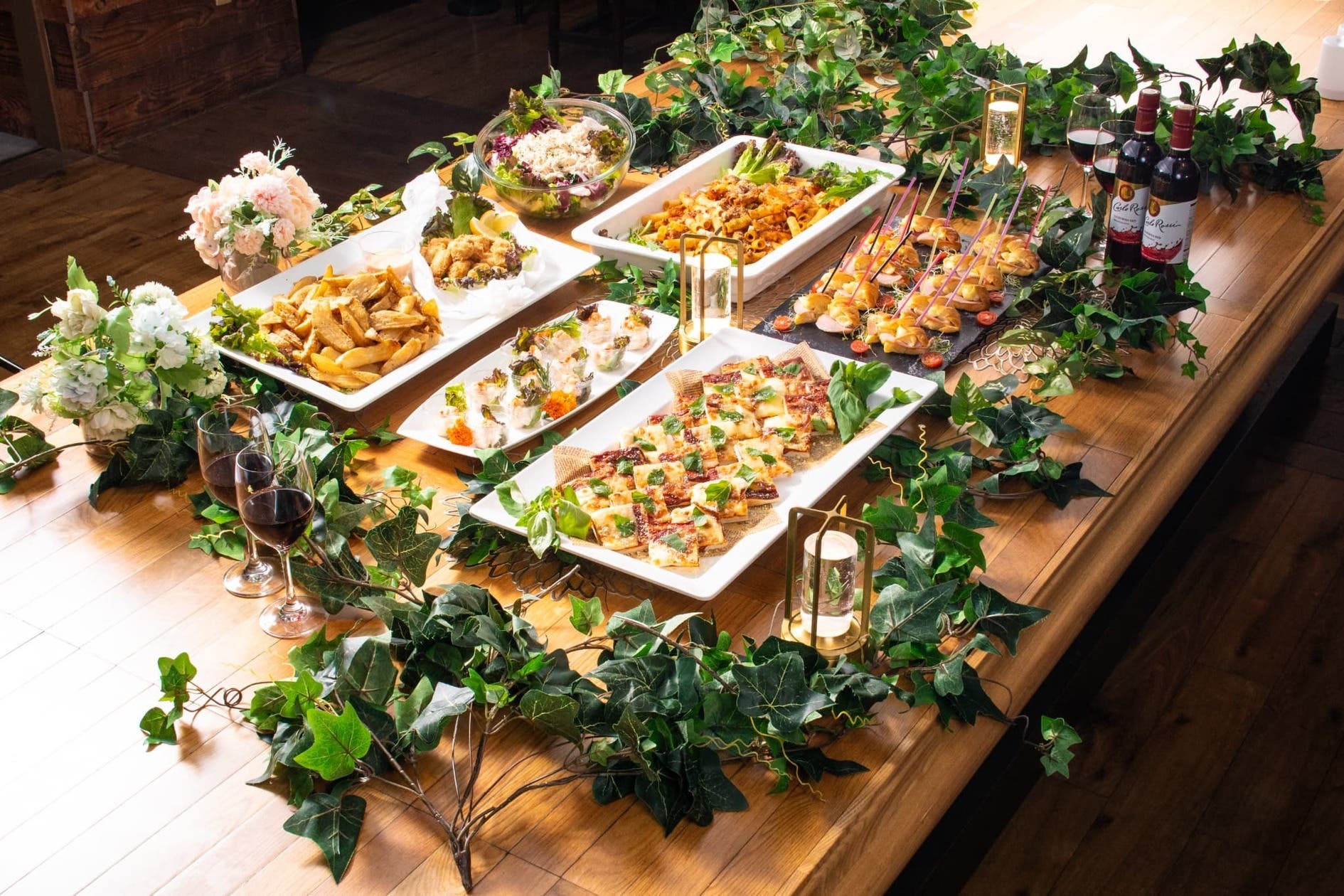 【プティビュッフェ（7品）】2時間飲み放題付の画像1