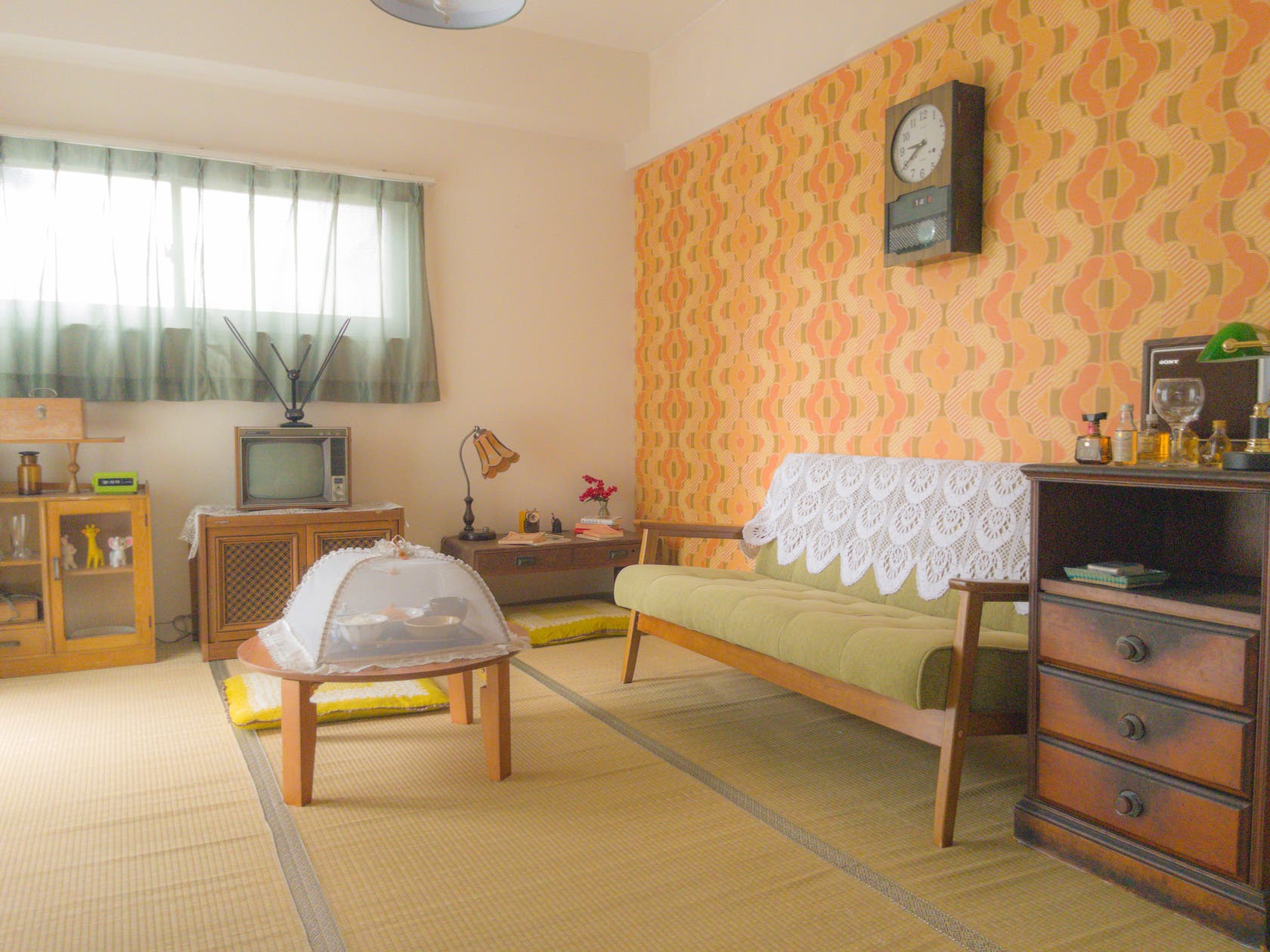 白樺舎  #昭和 #団地 #暮らし #朝ドラ #ペット可 #レトロ #コスプレ #こたつ #年越し #新年 #カレンダー撮影の写真5