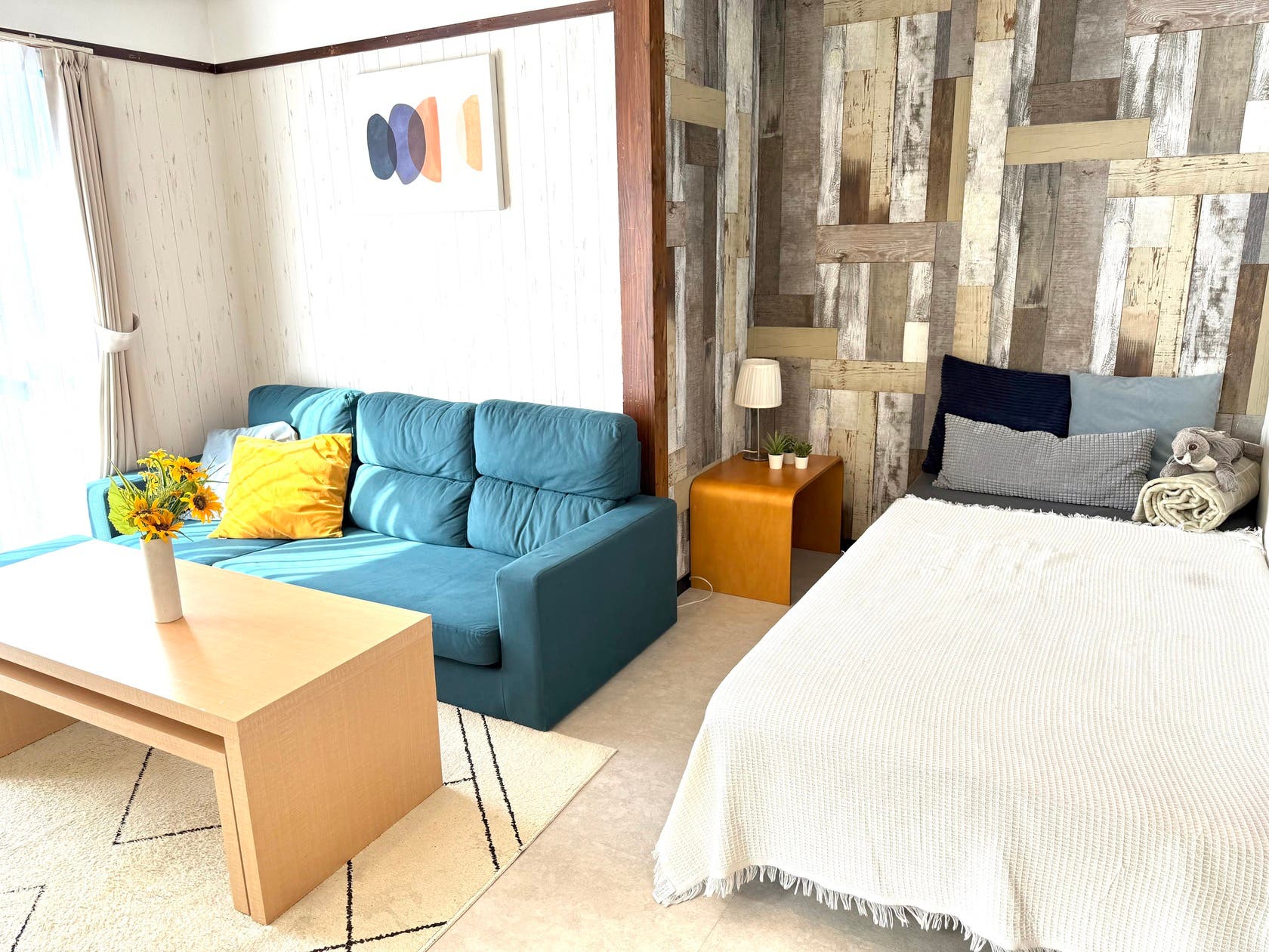 【自然光🌞日当り抜群】大久保駅1分😍撮影・パーティー・ハウススタジオなど多用途に使える２LDK🐑控室・メイク室あり💄最大25名の写真2