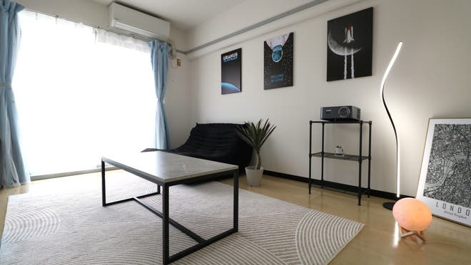 11月NEWOPEN🎉JR西川原・就実駅徒歩20秒🚃お部屋のコンセプトは宇宙🌌ミニキッチン有り🍴の写真1