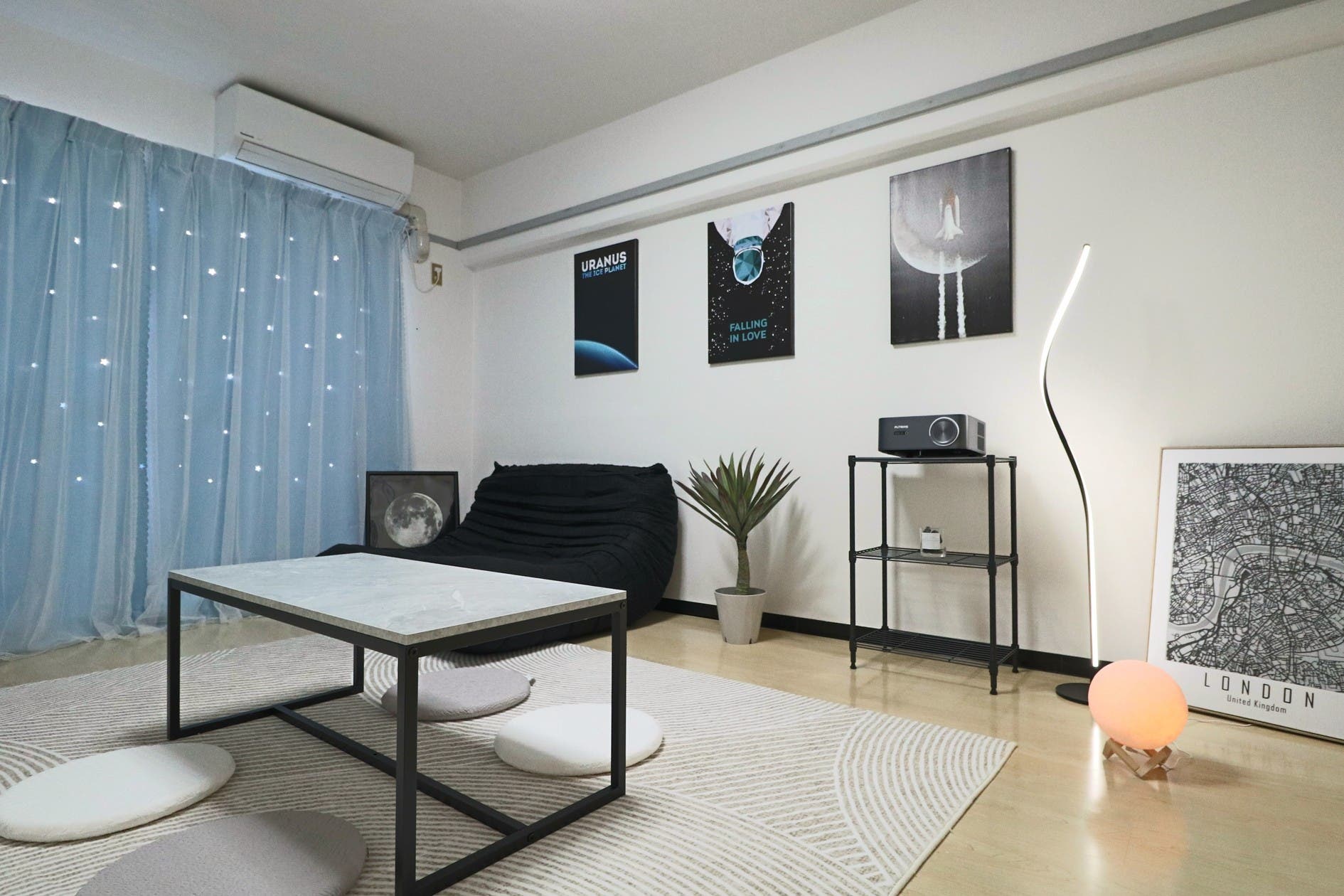 11月NEWOPEN🎉JR西川原・就実駅徒歩20秒🚃お部屋のコンセプトは宇宙🌌ミニキッチン有り🍴の写真4