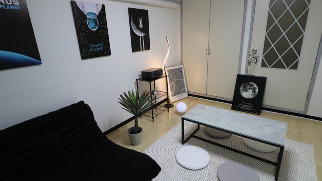 11月NEWOPEN🎉JR西川原・就実駅徒歩20秒🚃お部屋のコンセプトは宇宙🌌ミニキッチン有り🍴の写真5