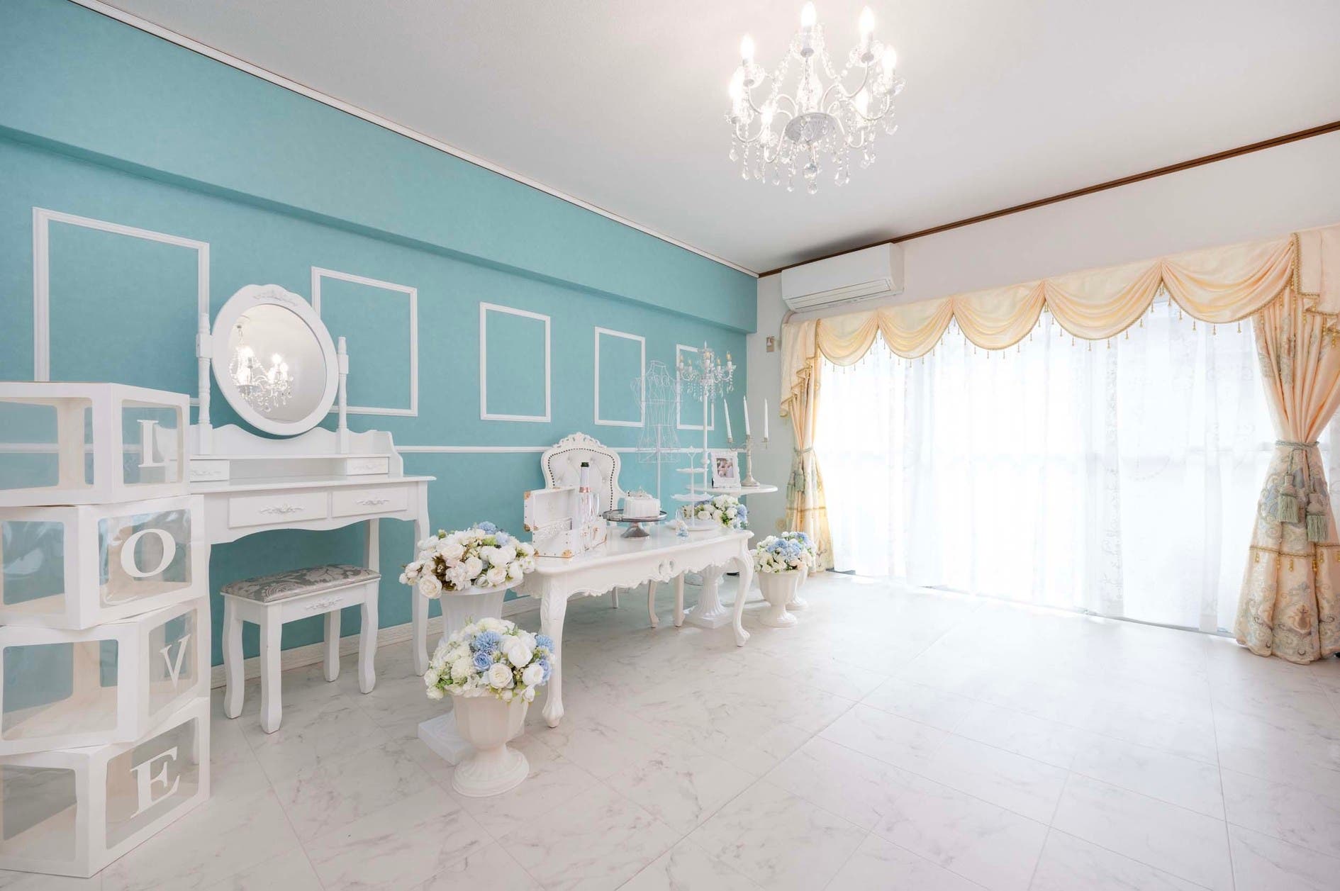 新規OPEN🌟Pink&Blue❣️天神・赤坂２面背景🎀姫系撮影スタジオ｜南向き｜ポトレ｜コスプレ｜推し活｜配信｜商用利用の写真10