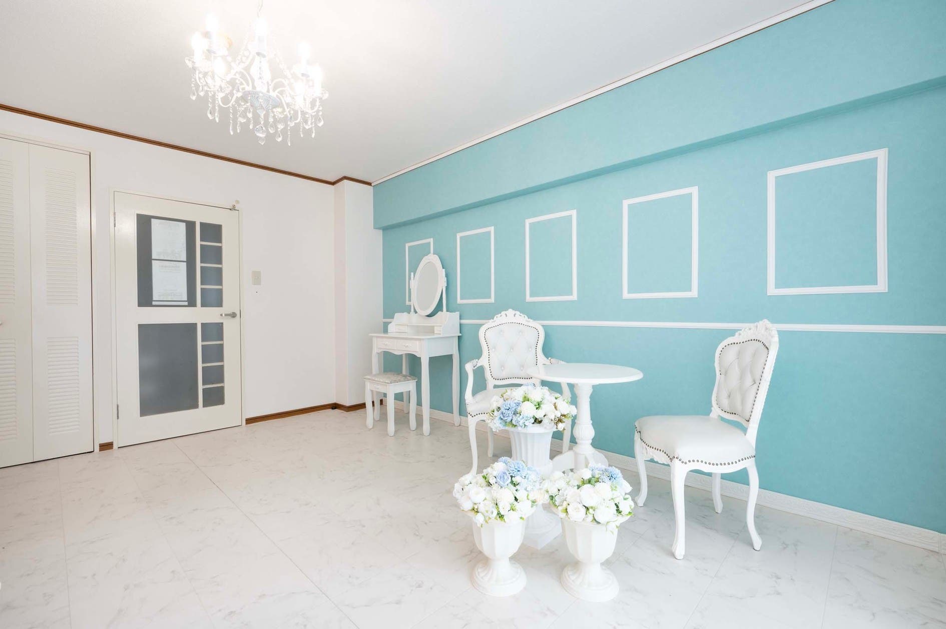 新規OPEN🌟Pink&Blue❣️天神・赤坂２面背景🎀姫系撮影スタジオ｜南向き｜ポトレ｜コスプレ｜推し活｜配信｜商用利用の写真11