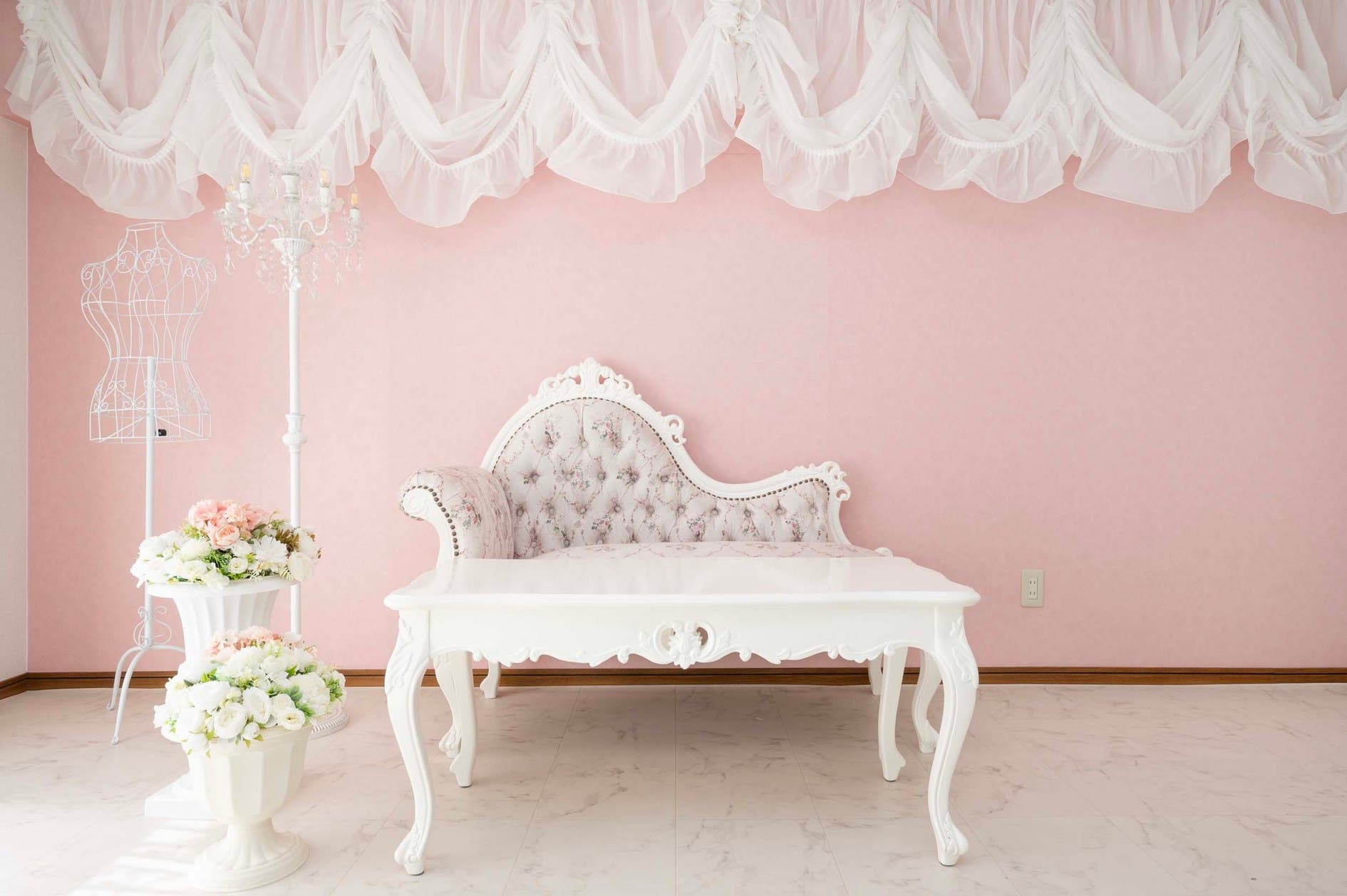 新規OPEN🌟Pink&Blue❣️天神・赤坂２面背景🎀姫系撮影スタジオ｜南向き｜ポトレ｜コスプレ｜推し活｜配信｜商用利用の写真9