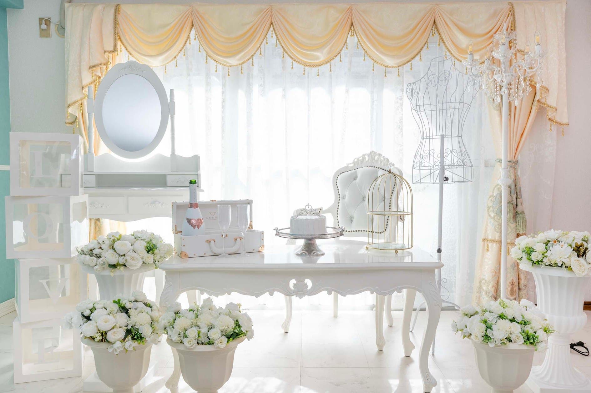 新規OPEN🌟Pink&Blue❣️天神・赤坂２面背景🎀姫系撮影スタジオ｜南向き｜ポトレ｜コスプレ｜推し活｜配信｜商用利用の写真5