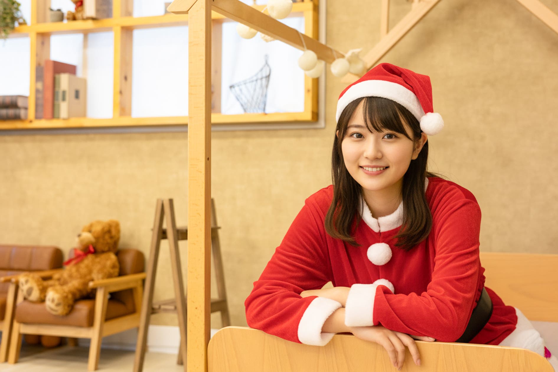 クリスマスツリー🎄４ブースで撮れ高たくさん📸三ノ宮徒歩6分🚶‍♂️77㎡広々パーティもできる🧸クマ沢山映え撮影スタジオの写真2