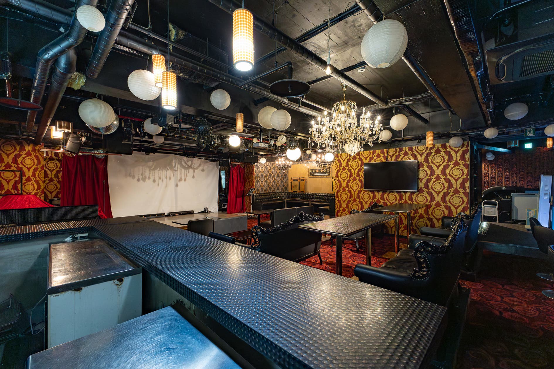 【なんば駅徒歩5分】パーティースペース_兎と薔薇‗24時間利用可能⏰バーカウンター付き！🍺【🎄クリスマス＆忘年会🎅】の写真3