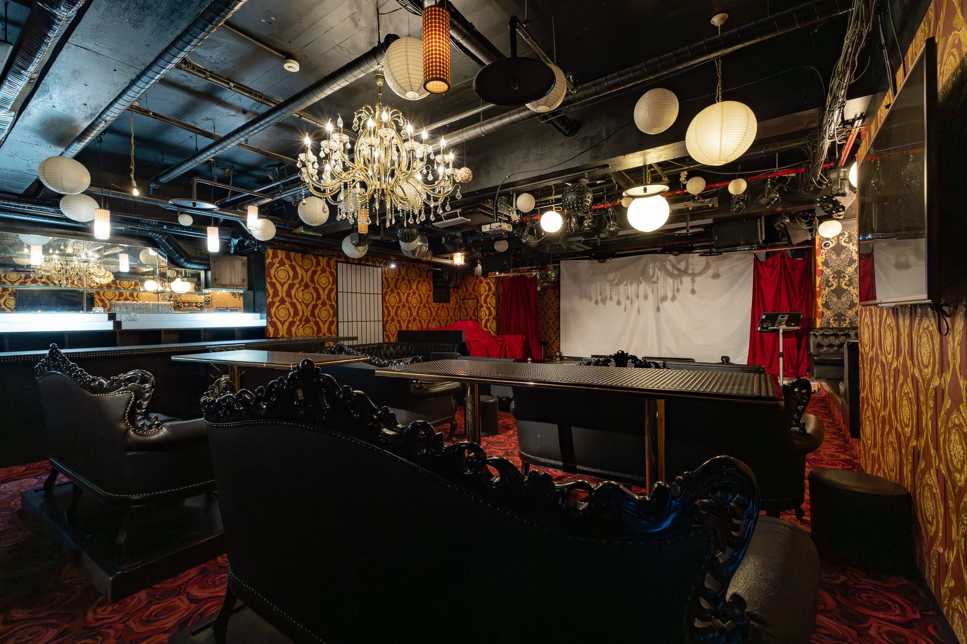 【なんば駅徒歩5分】パーティースペース_兎と薔薇‗24時間利用可能⏰バーカウンター付き！🍺【🎄クリスマス＆忘年会🎅】の写真4