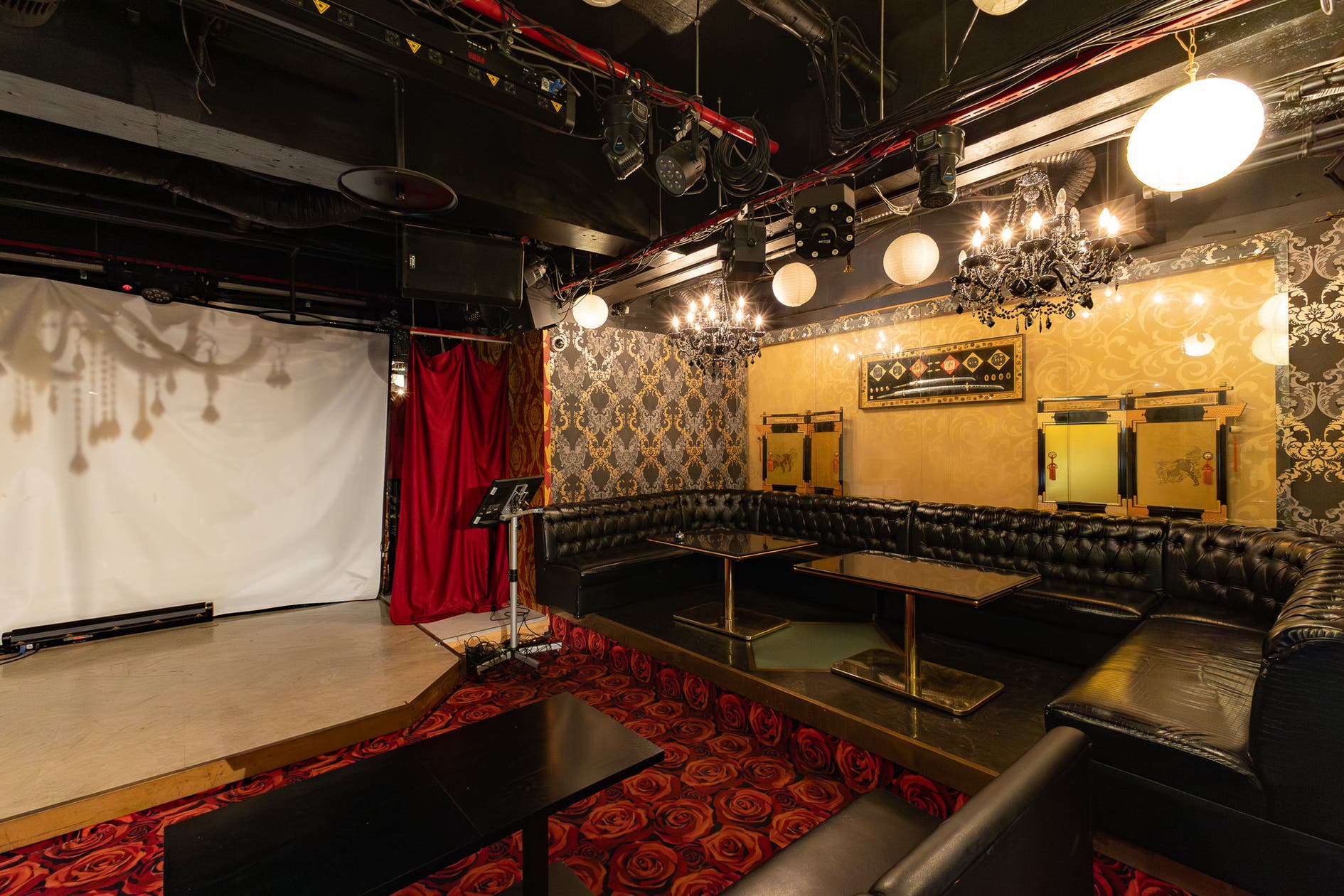 【なんば駅徒歩5分】パーティースペース_兎と薔薇‗24時間利用可能⏰バーカウンター付き！🍺【🎄クリスマス＆忘年会🎅】の写真6