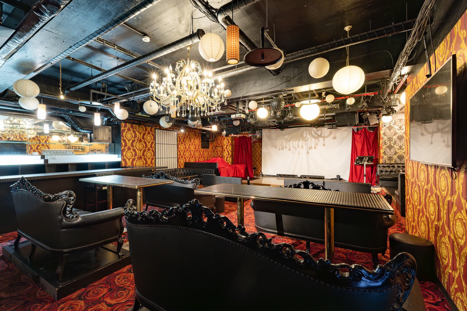 【なんば駅徒歩5分】パーティースペース_兎と薔薇‗24時間利用可能⏰バーカウンター付き！🍺【🎄クリスマス＆忘年会🎅】の写真9