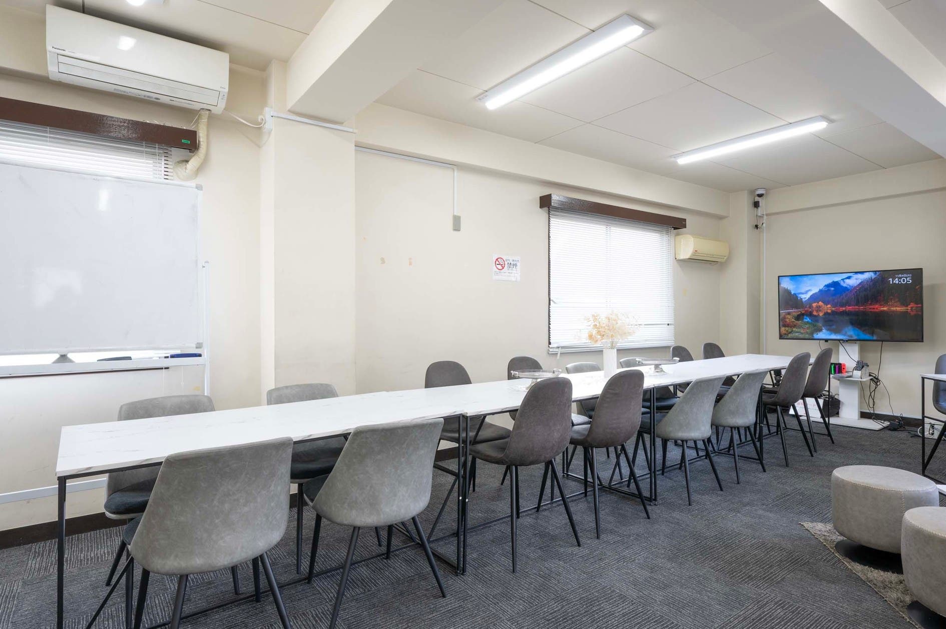 🎈NewOpen🎈神田駅徒歩2分🚶✨最大40名👥120㌅大画面プロジェクター🎥セミナー👥懇親会🥂忘年会🍻の写真9