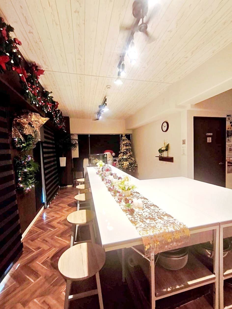 【季節限定クリスマス仕様！】【Cook & Parties 四日市】豊富な備品や多数のOP全て無料貸出！の写真1