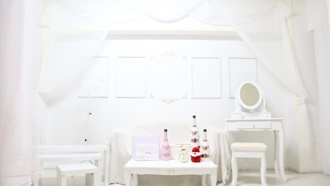 新規OPEN❤︎Pink&White🩷🩵維持管理費無料❣️伏見駅6分⭐️姫系スタジオ!生誕祭!推活!ポトレ!コスプレ!の写真1