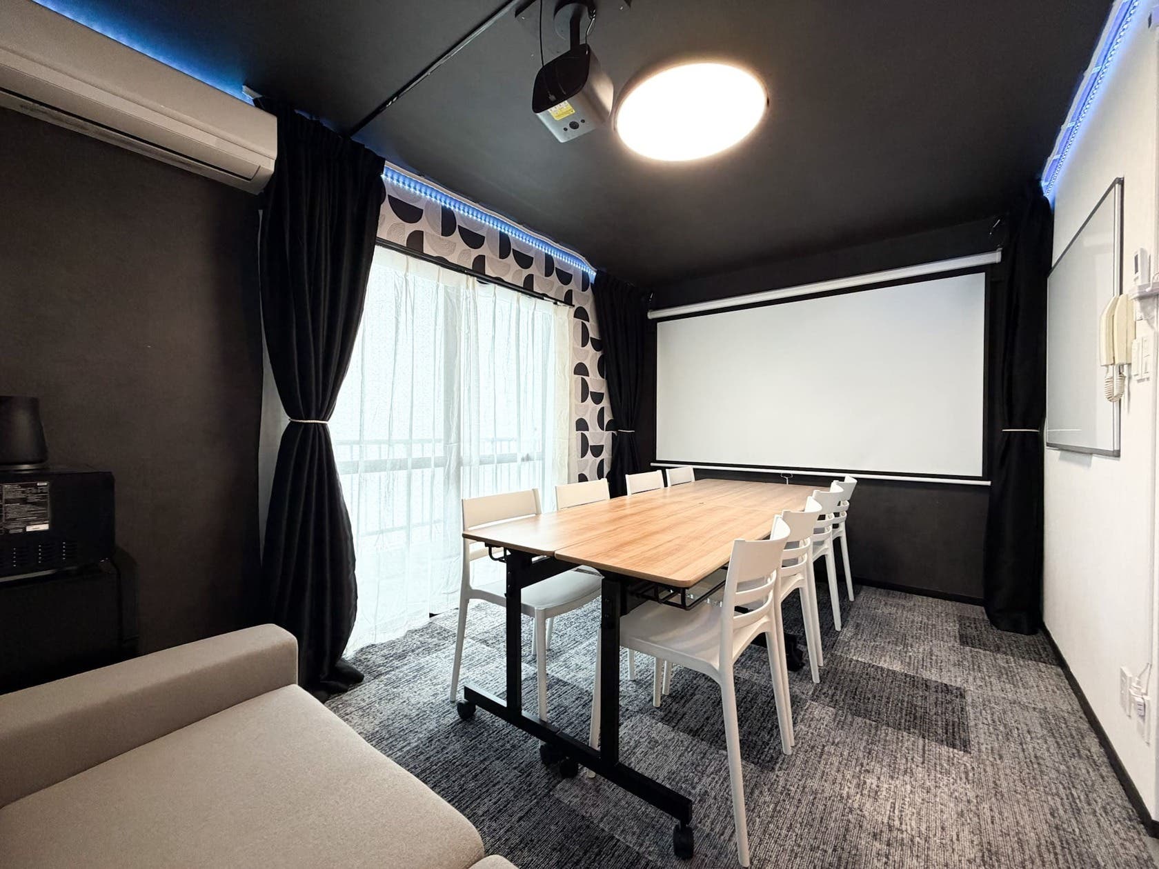 【静岡駅4分、10名利用可】完全個室！会議！シアター！ボードゲーム！押し活！ママ友！ デート！貸し会議室ユニエル 静岡プレミアムの写真28