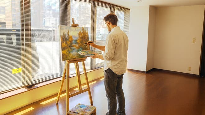 芸術・クラフト制作や展示、多人数レッスンに最適な高知中心部の広々アトリエの写真7