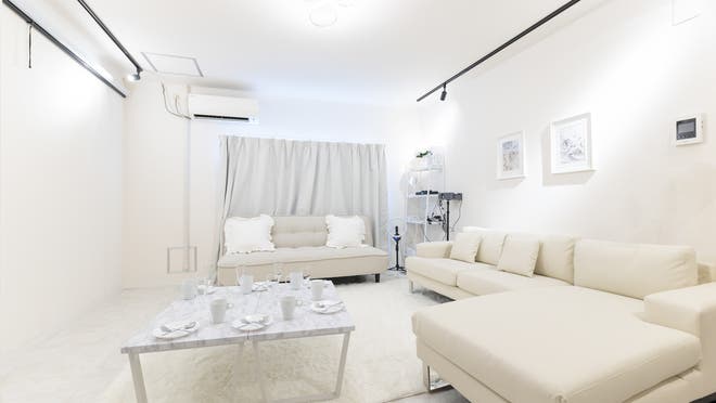 真っ白インテリア🤍クリスマス小物多数🎄✨120㌅大型スクリーン📽️3色変化LED照明✨ゴミ捨て無料!の写真6