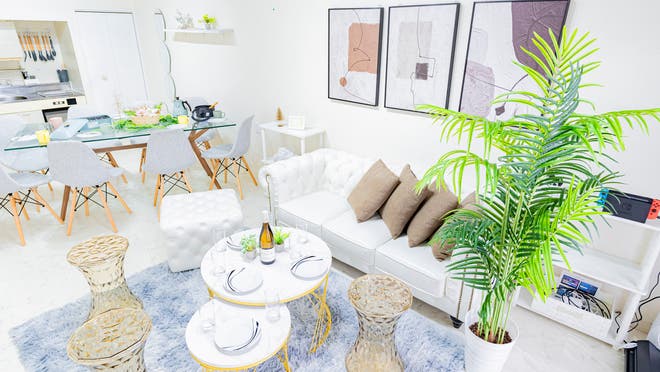 ◎心斎橋徒歩5分✨アメ村三角公園目の前🍀24H最大15人🆗1Fコンビニ🎉クリスマスパーティーにぴったり🎄の写真8