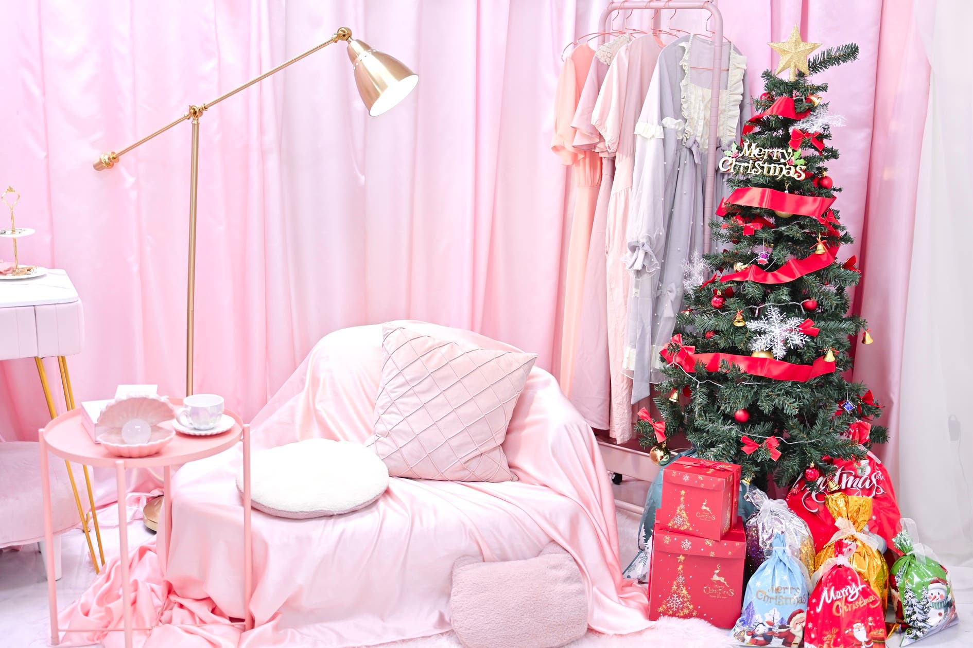 期間限定クリスマスツリー🎄「自然光ブース・ピンクブース・ゲーミングブース・ネオン・カラーペーパー(背景紙)」池袋駅〜東上線5分の写真2