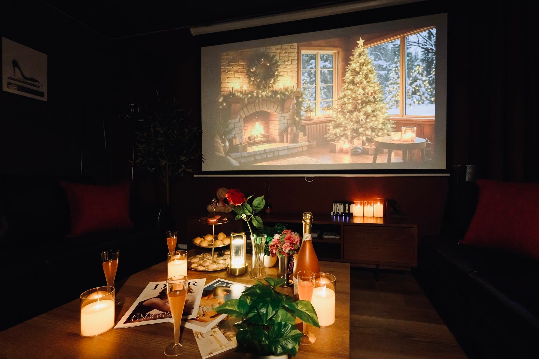 25.11月OPEN🌹心斎橋駅4分✨ラグジュアリー空間で女子会やデート💕100㌅大画面で高画質&高音質 本格シネマ体験🎥✨の写真3