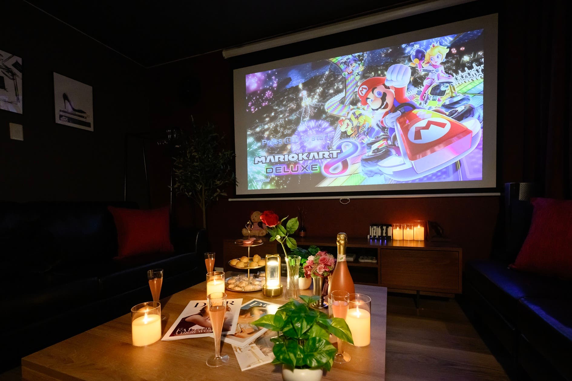 25.11月OPEN🌹心斎橋駅4分✨ラグジュアリー空間で女子会やデート💕100㌅大画面で高画質&高音質 本格シネマ体験🎥✨の写真12