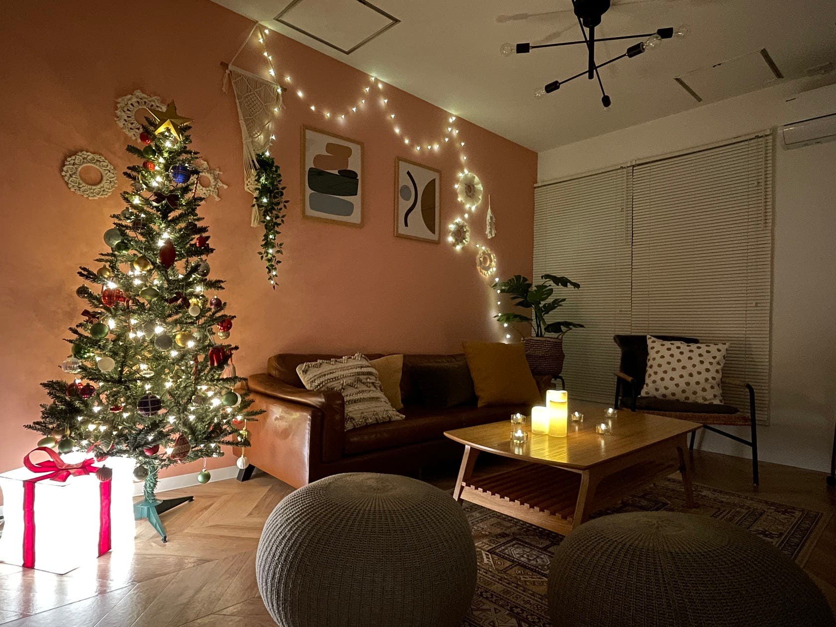 180㎝クリスマスツリー装飾🌲-söt.-写真映えスペース💐推し活/鑑賞会/誕生日/ポートレート撮影に💕大人気ゲーム機🎮の写真30