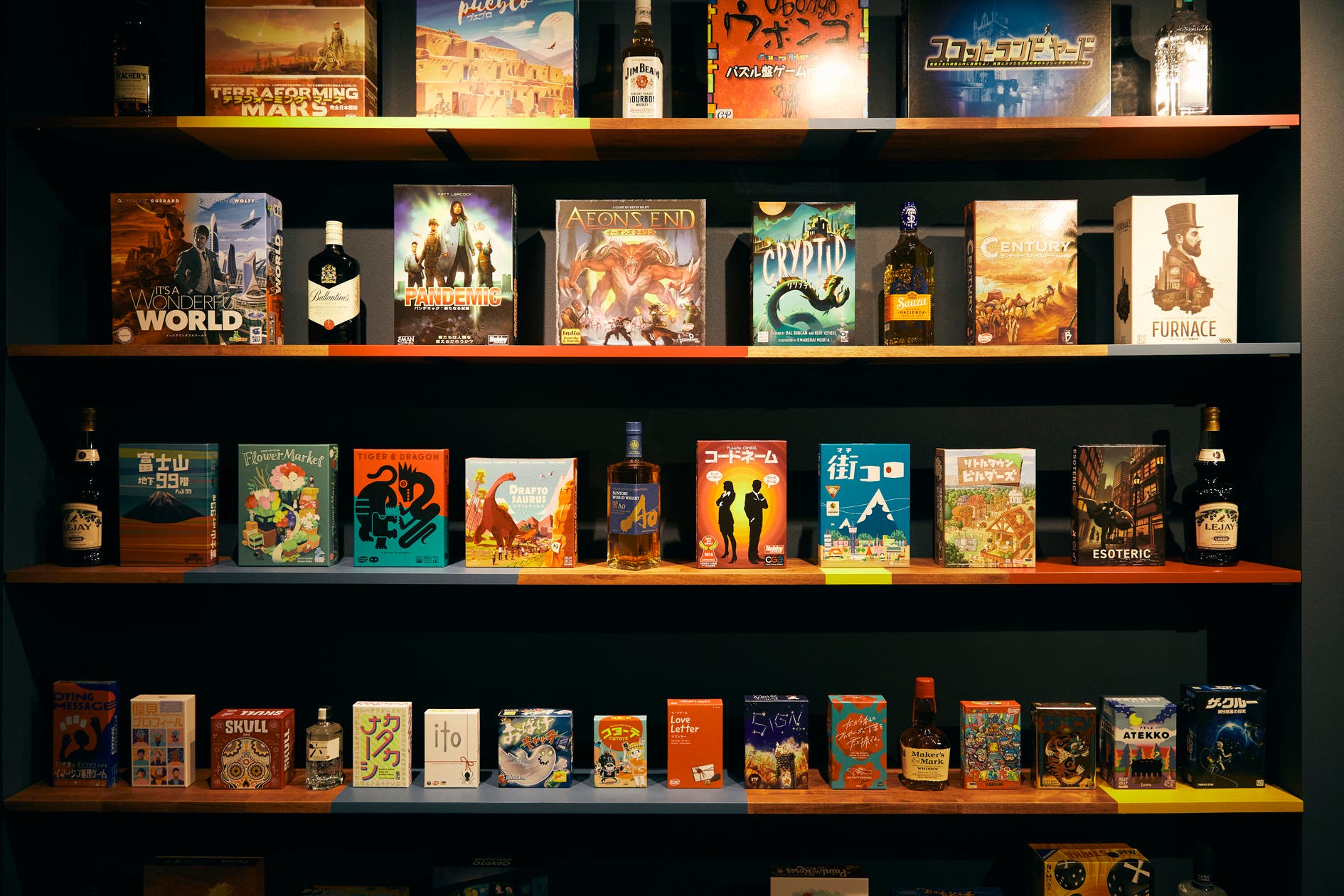 スペモ🎮ボードゲーム×洋酒を嗜むための「大人の秘密基地」THE GAMERS LOUNGE 新大久保 by SpemoGAMEの写真10