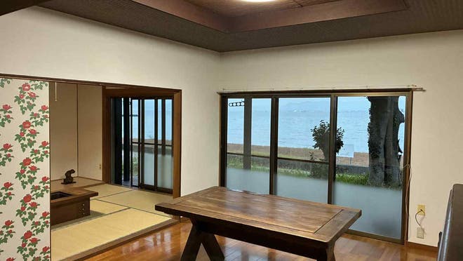 目の前にプライベートビーチのような砂浜が広がる「能古島の一軒家」の写真3