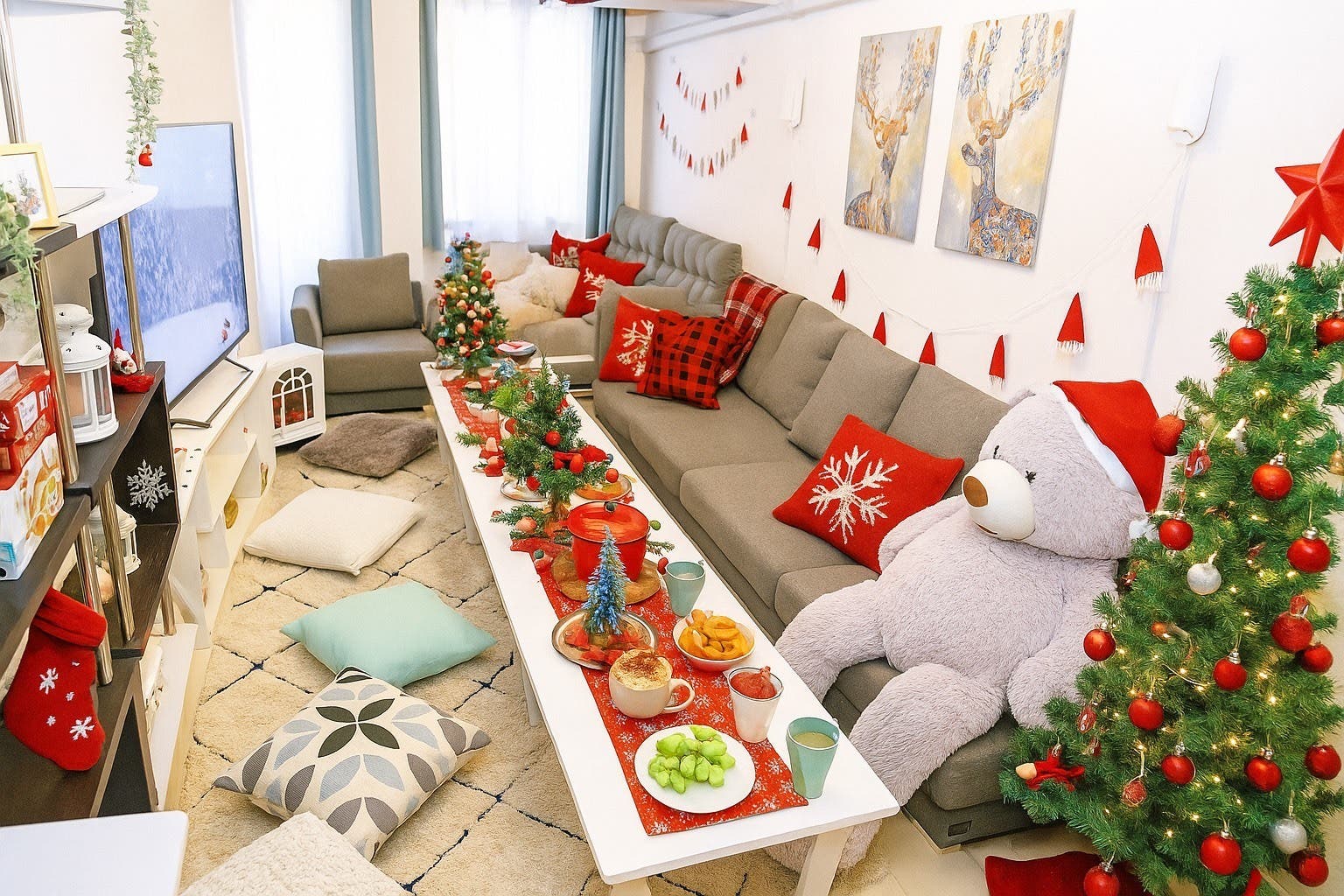 🎄🎅クリスマス＆忘年会ならここ🎂🎀五反田駅徒歩2分🚶‍♂️ゴミ捨て◎くつろぎスペース[6]の写真1