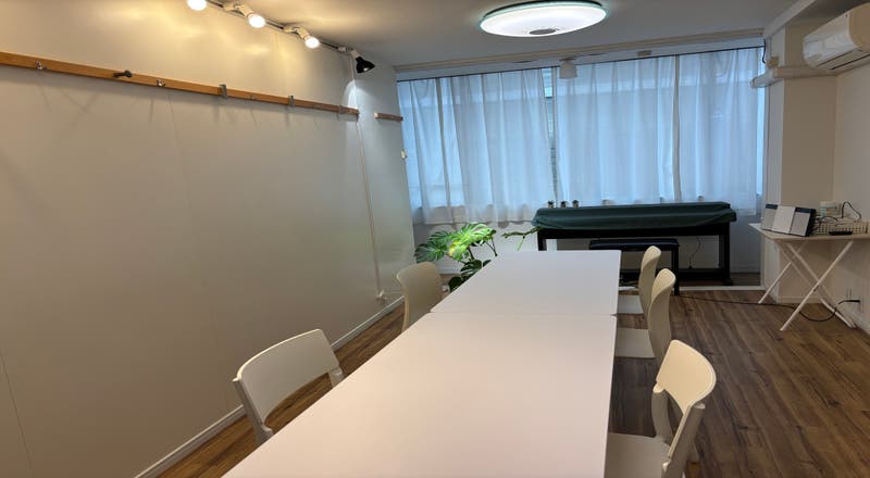 【コナコートスタジオ銀座　スタジオC 】newopen 銀座から３分🌼多目的スペースイベント販売、楽器演奏ok🎹
