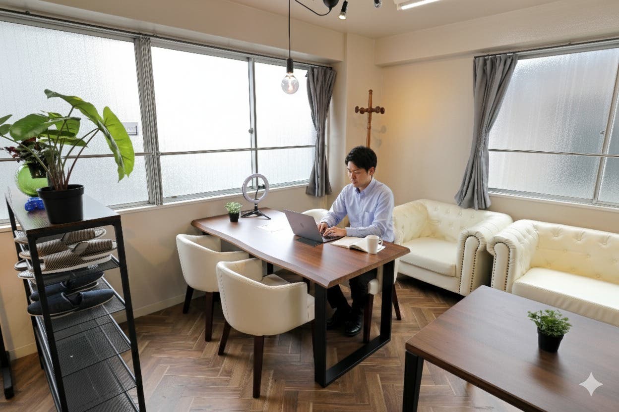 NEW！【上野駅から徒歩圏内】都内最安値1時間110円～！備品貸与、商用撮影、アルコール持ち込みも全て無料でご利用いただけます！の写真5