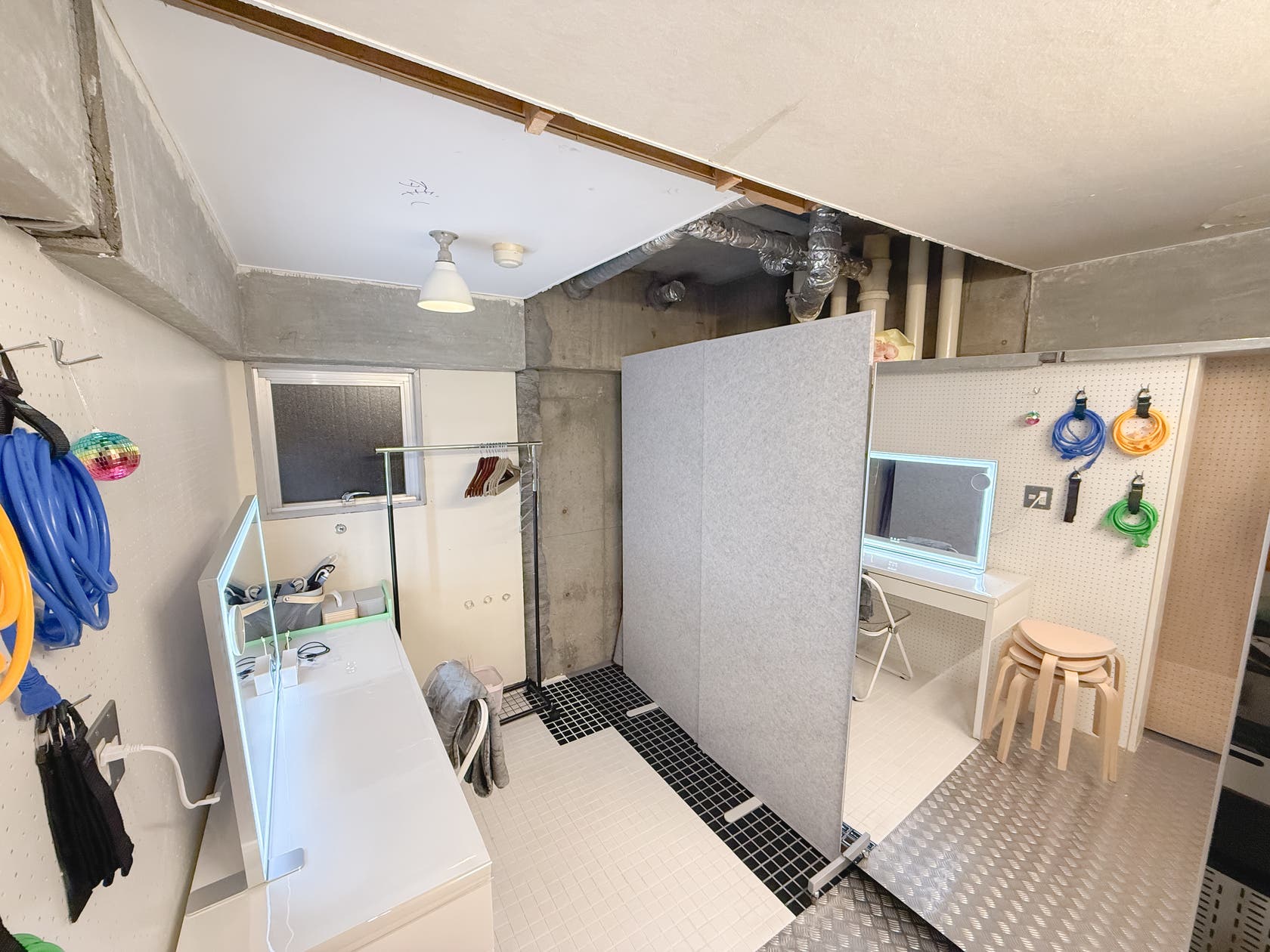 参宮橋・南新宿６分｜白壁木コンクリ二面｜撮影・ワークショップ・展示の写真20