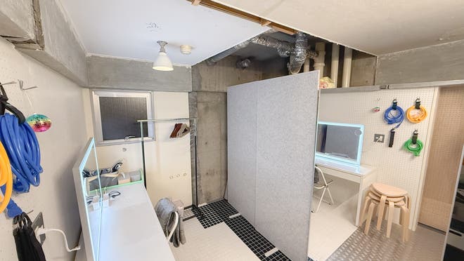 参宮橋・南新宿6分|白壁木コンクリ二面|撮影・ワークショップ・展示の写真20