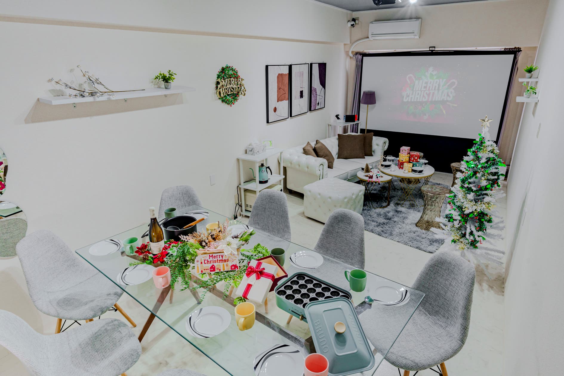 ◎心斎橋徒歩5分✨アメ村三角公園目の前🍀24H最大15人🆗1Fコンビニ🎉クリスマスパーティーにぴったり🎄の写真4