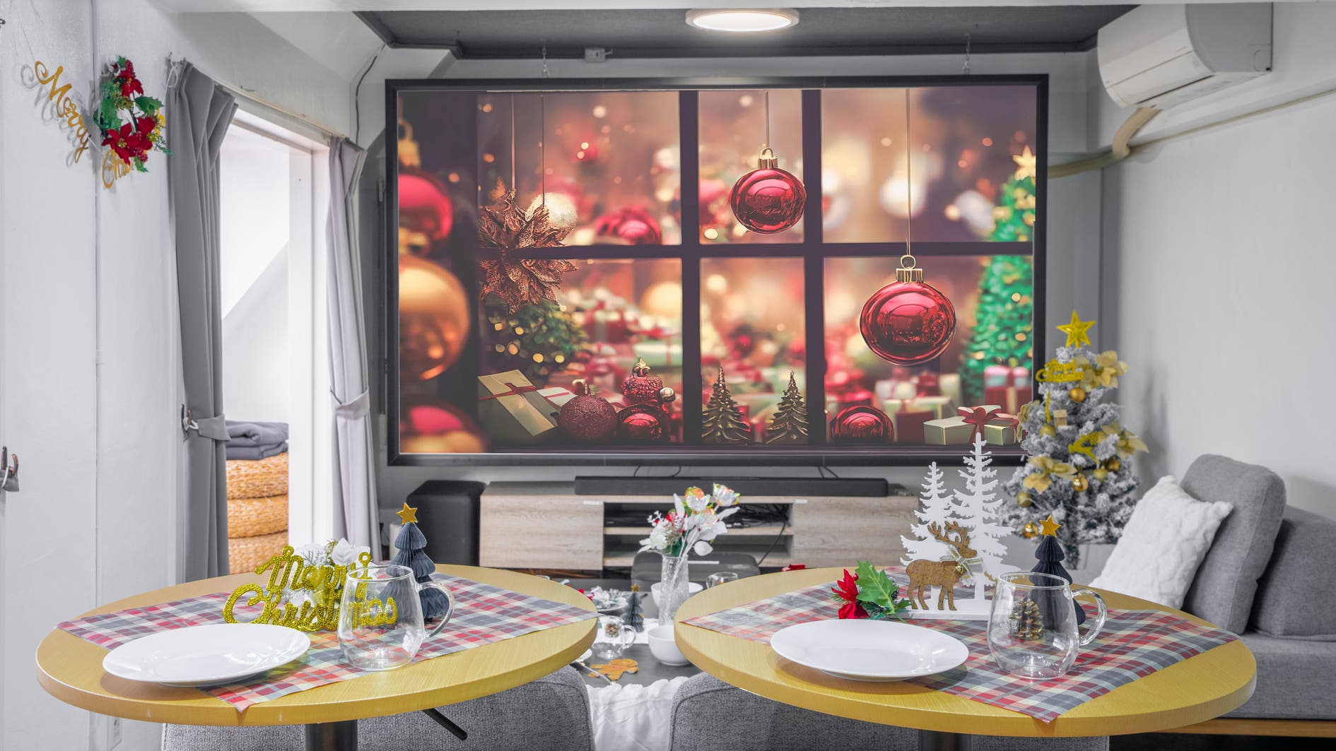 スペモ🪴クリスマス🎄学割🧑‍🎓映画鑑賞🎥プロジェクター📽️パーティー🎊飲み会🍺604_MOLE日吉の写真7