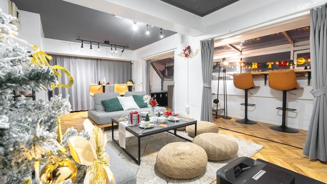 スペモ🪴クリスマス🎄学割🧑🎓映画鑑賞🎥プロジェクター📽️パーティー🎊飲み会🍺604_MOLE日吉の写真9