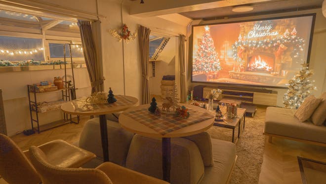 スペモ🪴クリスマス🎄学割🧑🎓映画鑑賞🎥プロジェクター📽️パーティー🎊飲み会🍺604_MOLE日吉の写真4