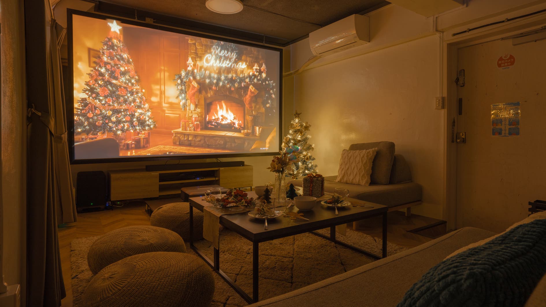 スペモ🪴クリスマス🎄学割🧑‍🎓映画鑑賞🎥プロジェクター📽️パーティー🎊飲み会🍺604_MOLE日吉の写真6