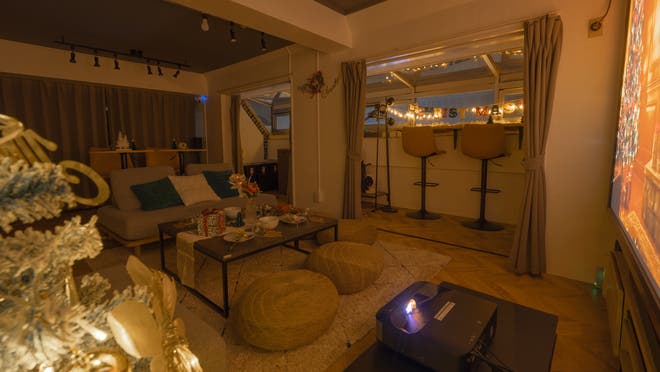 スペモ🪴クリスマス🎄学割🧑🎓映画鑑賞🎥プロジェクター📽️パーティー🎊飲み会🍺604_MOLE日吉の写真12