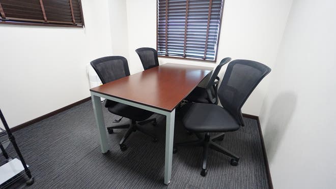 <UPオフィス高輪台会議室 1001号室>高輪台駅徒歩1分🚃4名収容🪑光回線Wi-Fi📶会議/商談/面談/テレワークの写真5