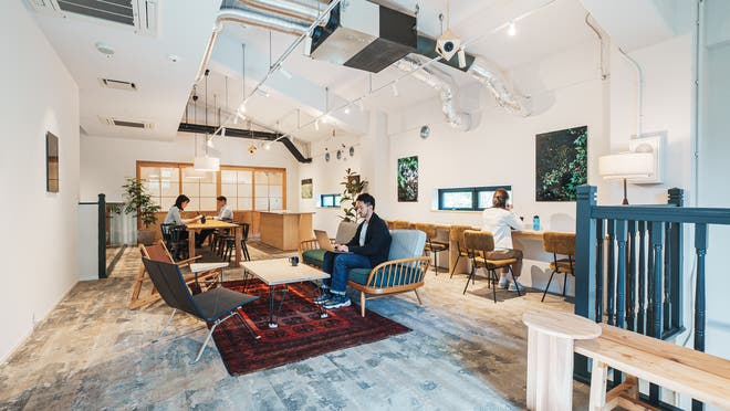 【箱根湯本駅バス1分】自然に囲まれたWi-Fi完備のコワーキングスペースの写真1