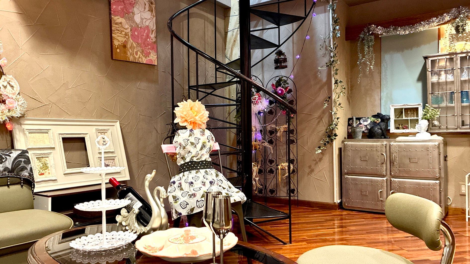 👗昭和記念公園近く🌼螺旋階段のあるハウススタジオ コスプレ撮影の写真7