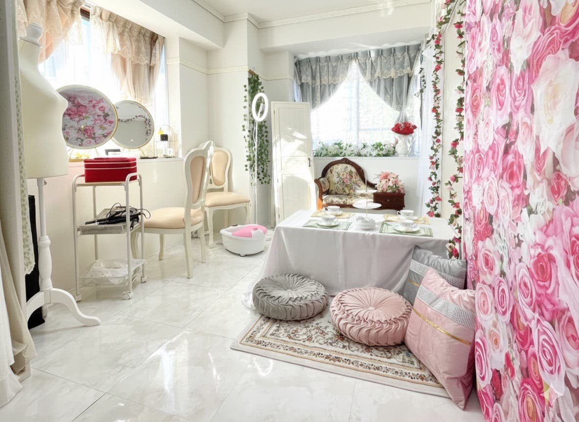 aster｜名駅４分24H可👗手ぶら🆗コスプレ💄メイクレッスン📷ポートレート個撮🪑アンティーク家具の写真2