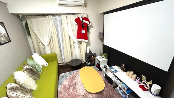 NRS03🎄クリスマスパーティー💕こたつのあるお部屋💕おうちデート💕女子会💕誕生日会💕映画鑑賞💕推し活の写真1