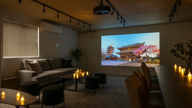 池袋駅南口4分🚃24H/最大40名着席🎉大画面プロジェクター🎬映画・大人気ゲーム機🎮おしゃれなケータリング♪の写真29