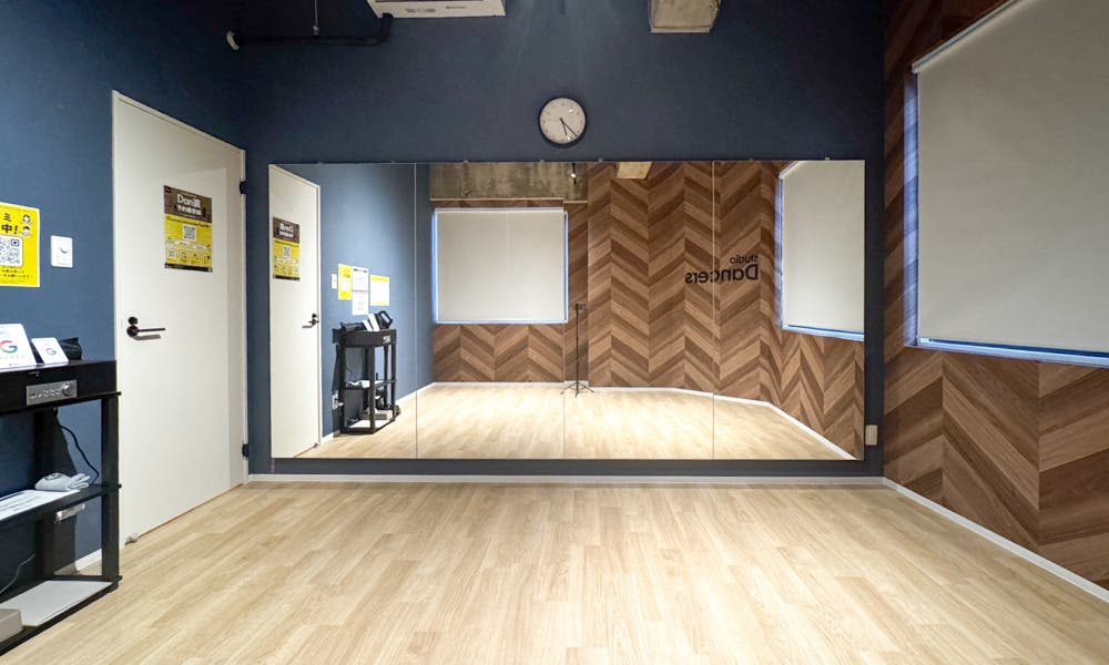 レンタルスタジオ ダンサーズ 宮崎店 Cスタジオ　当日予約可能！ダンスの個人練習やレッスンの開催に最適な多目的スペースですの写真1
