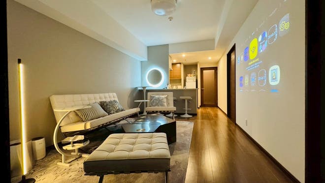 New!LuxurySweet East72 最大15人、アラジンで映画鑑賞が可!パーティー、ママ会など、箱崎宮前徒歩3分の写真2