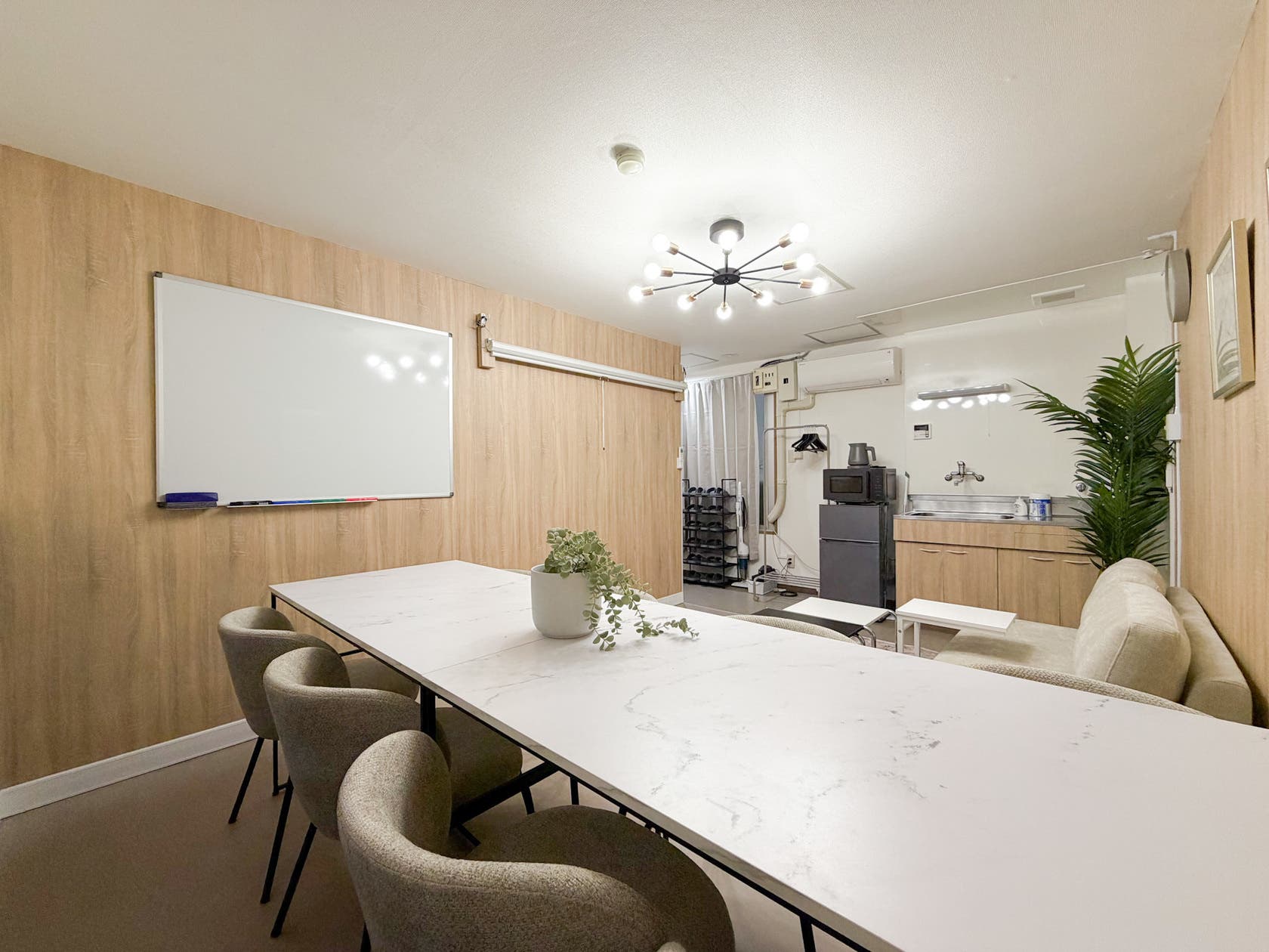 ✨蒲田駅徒歩2分！定員12名！24時間✨ゴミ捨て可🚮WiFi・プロジェクター🎉ふれあいスペース蒲田D GreenAceE Vの写真11